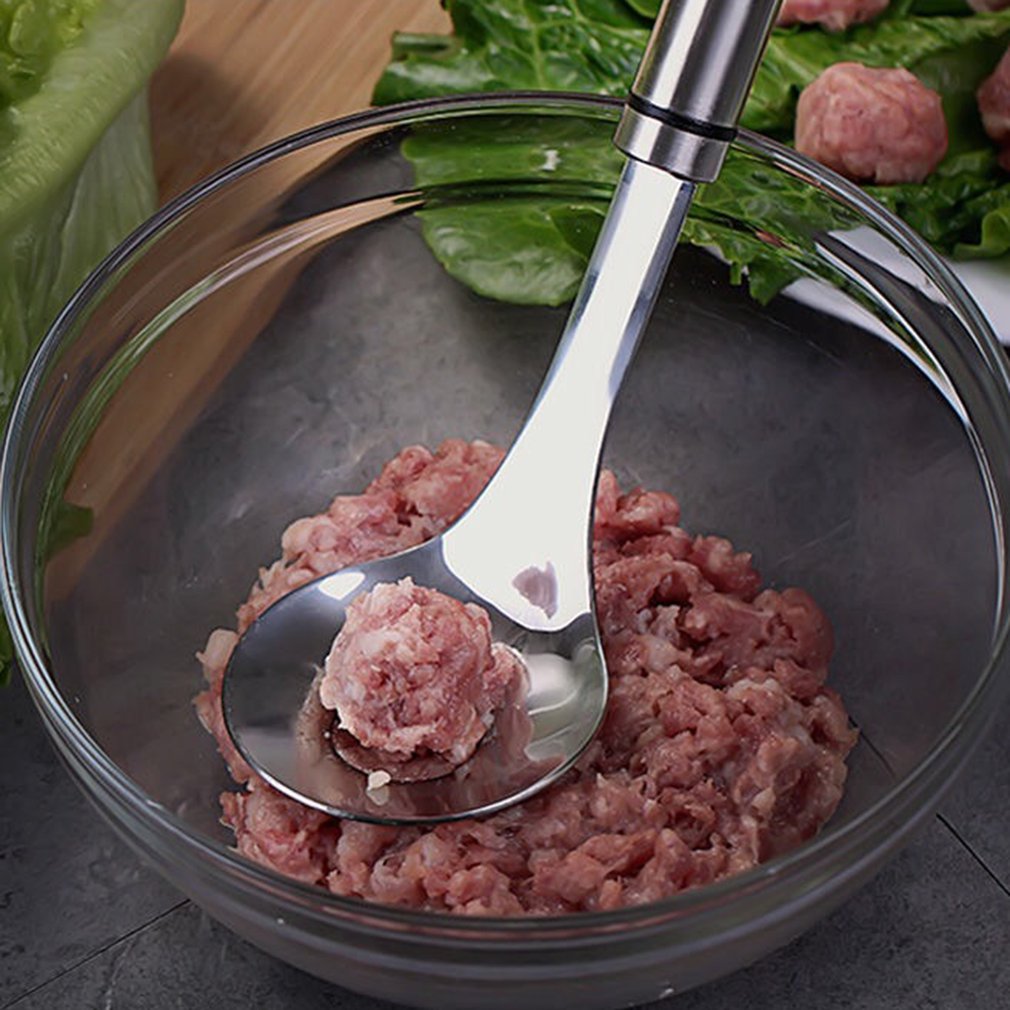 Meatball Maker Spoon Meat Chopper Stainless Steel ... – Vicedeal