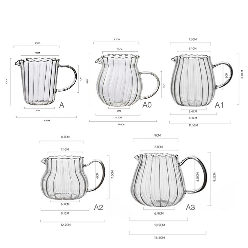 Heat-Resisting Clear Glass Tea Pitcher Japanese St... – Vicedeal