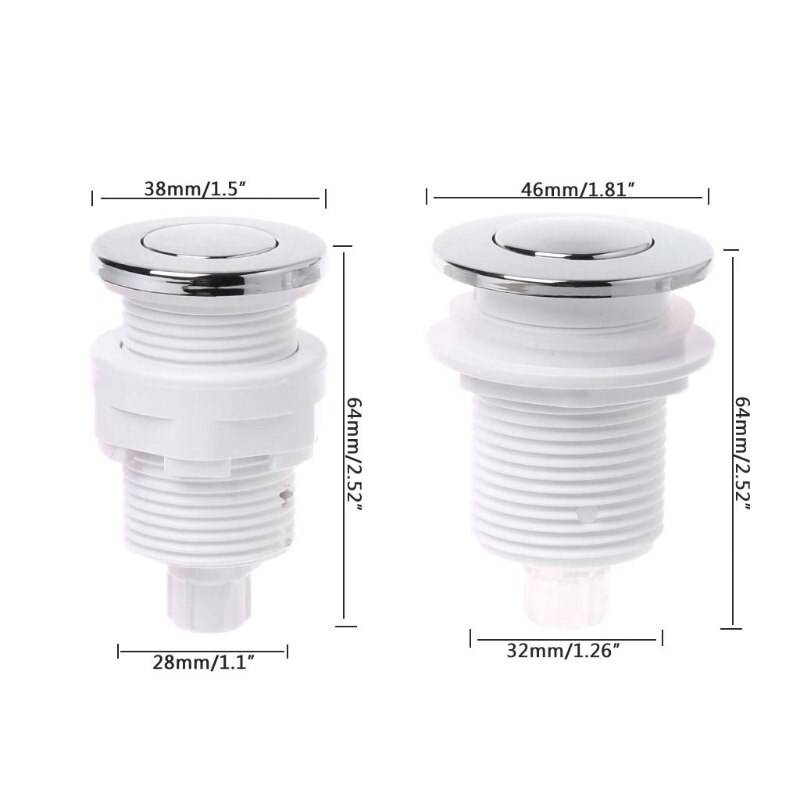 28mm/32mm Push Air Switch Button For Bathtub Spa W... – Vicedeal