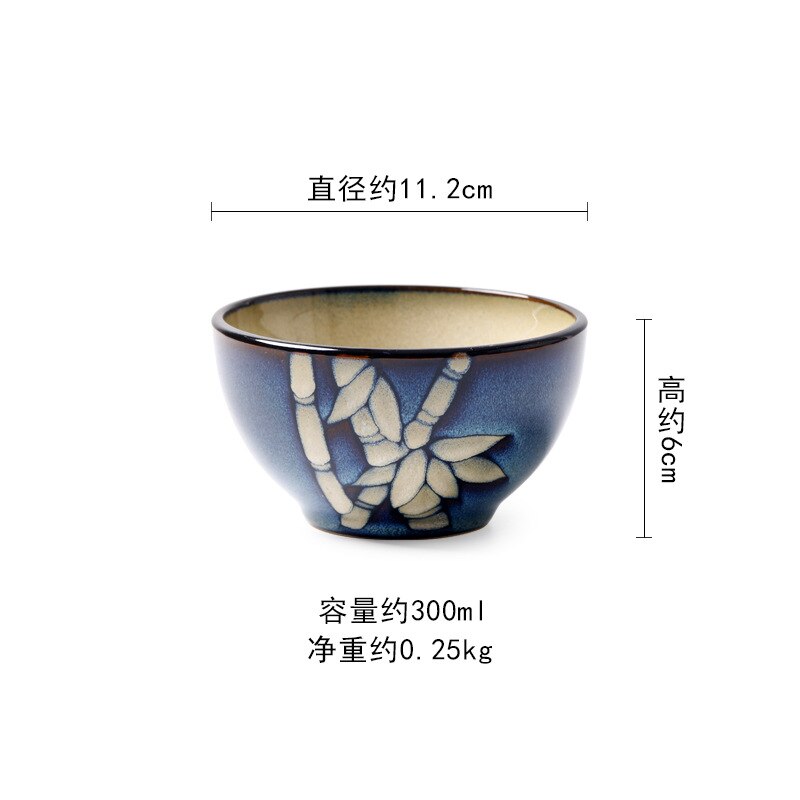 Ceramic Plates Set Dinner Plate Rice Bowl Combinat... – Grandado