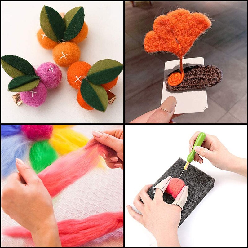 LMDZ Wool Roving Bulk Wool Chunky Yarn Soft Feltin... – Grandado