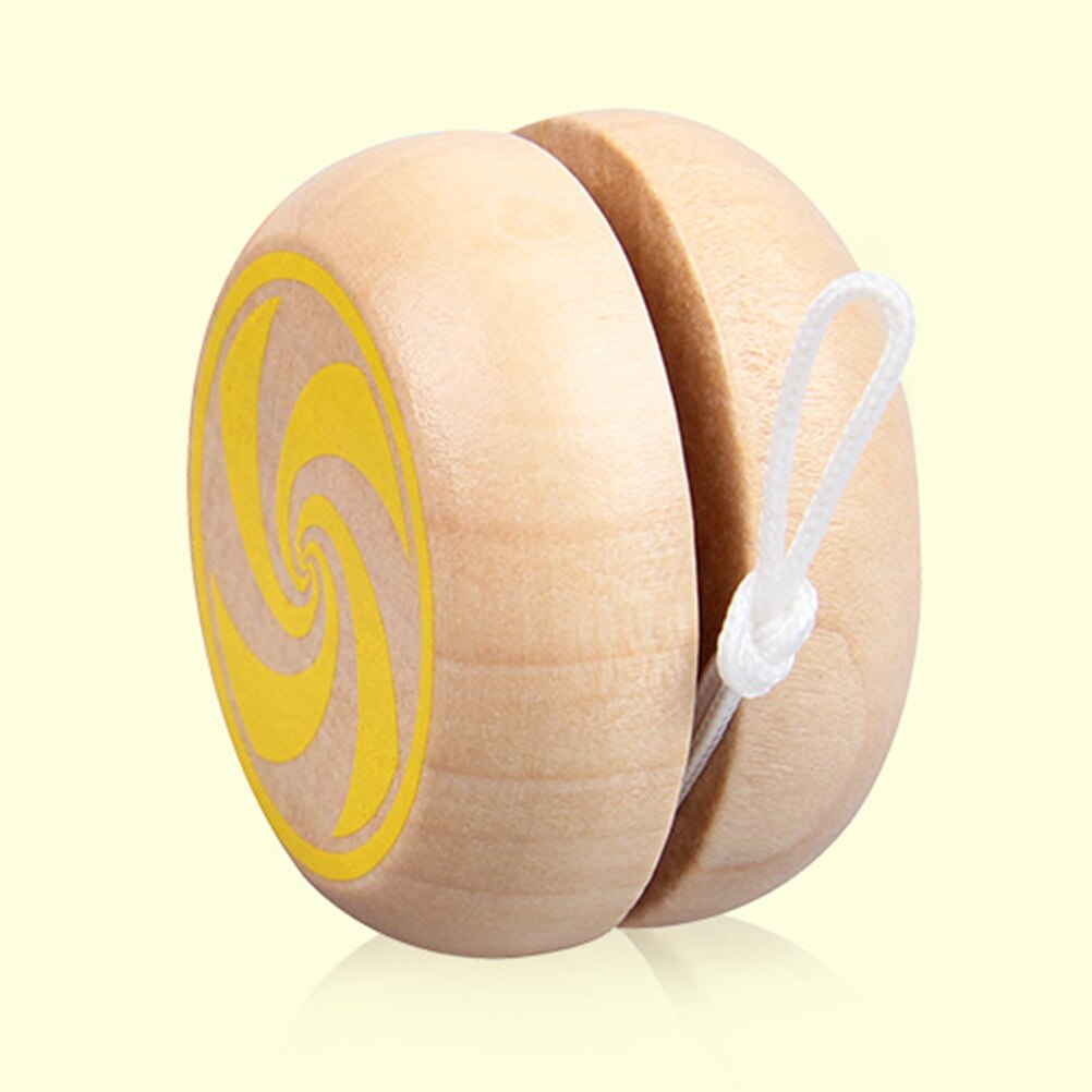 2 Pcs Wooden Yo-yo Toys Colorful Printed Yoyo Toy ... – Grandado