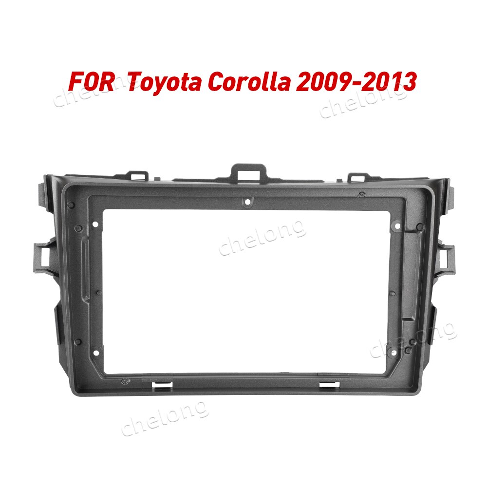 2Din Auto Dashboard Frame Fit Voor Toyota Corolla ... – Grandado
