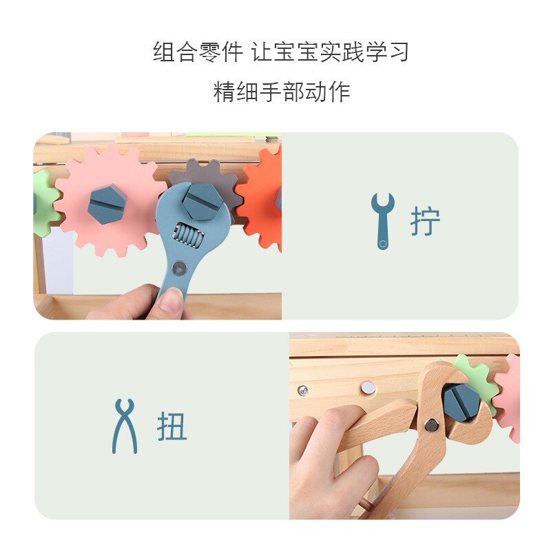 Wooden Toys Early Childhood Education Multi-functi... – Grandado