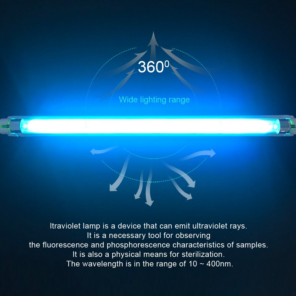 6W 8W Ultraviolet Quartz Lamp 220V T5 Tube UVC Lam... – Vicedeal