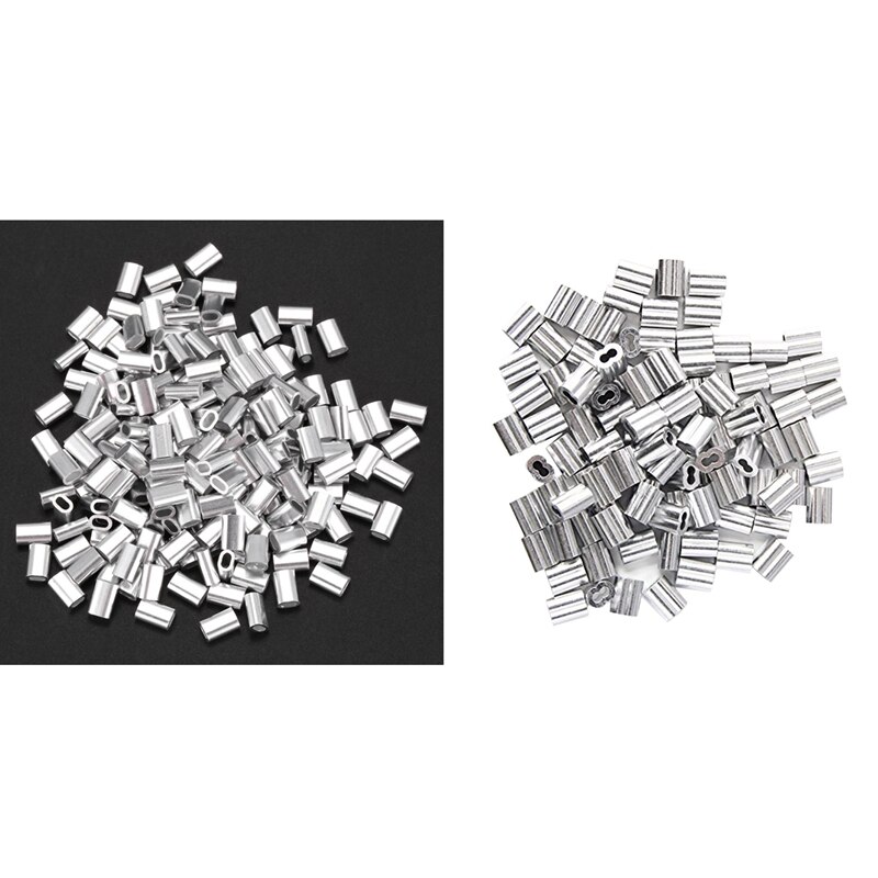 200 Pcs M1.5 Wire Rope Aluminum Ferrule Cable Ties... – Grandado