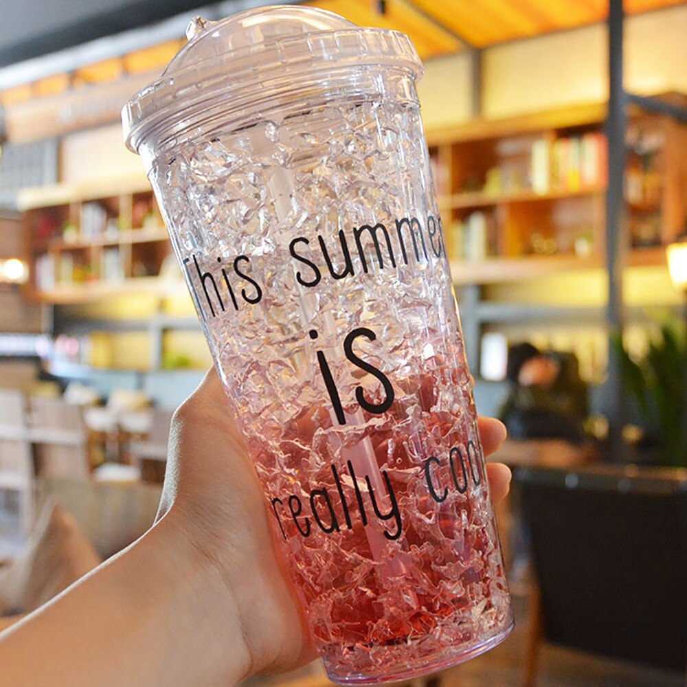 Summer Drinking Cup For adults 550ml&450ml with St... – Grandado