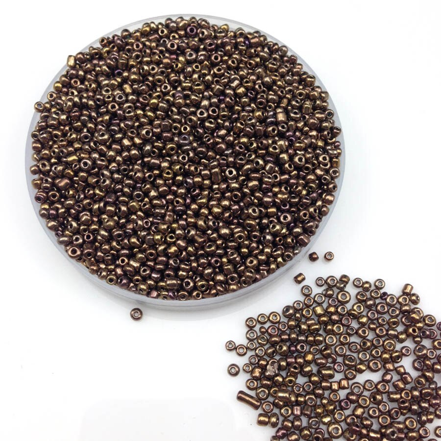 16g 1000pcs 2mm Metal Color Round Garment Beads Lo... – Grandado