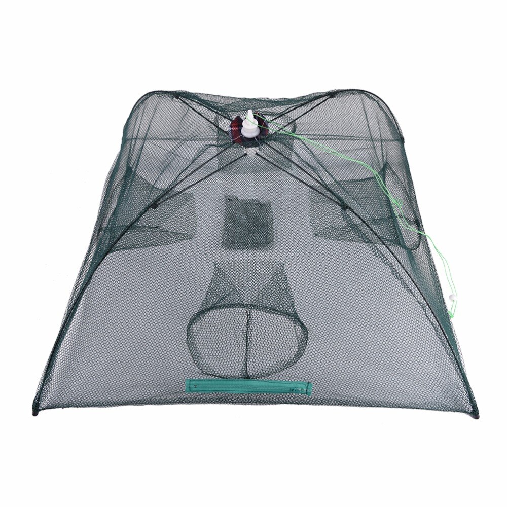 4 Hole Automatic Fishing Shrimp Trap Fishing Net F... – Vicedeal