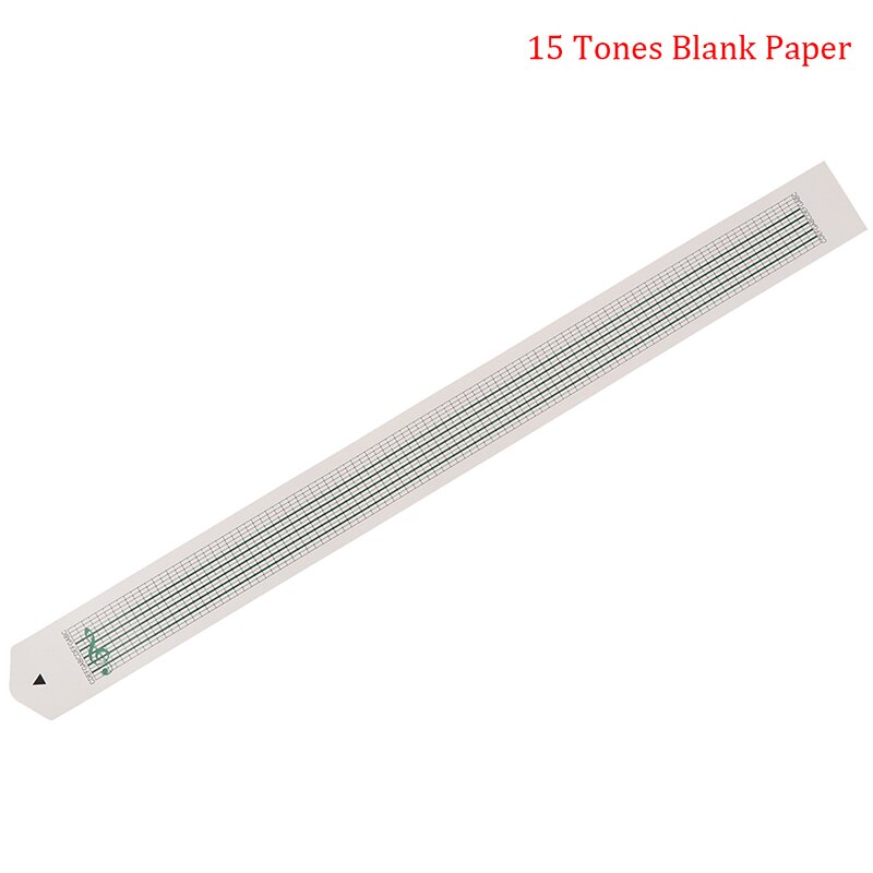 15/30pcs 15 Tones Blank Paper Tape DIY Hand Cranke... – Vicedeal