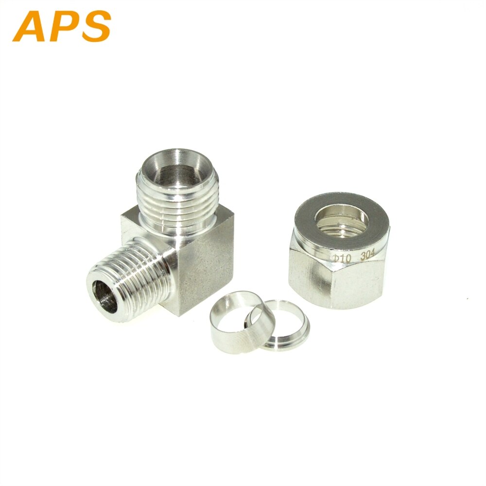 2Pcs 1/4" BSPT Male Thread x 10MM Double Ferrule T... – Vicedeal