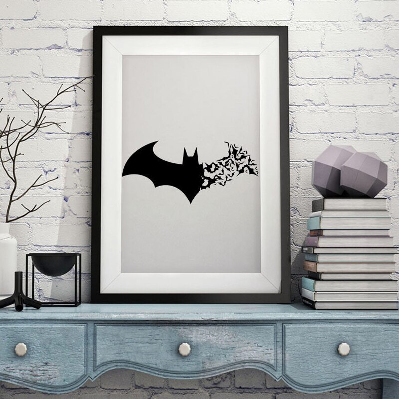 Bat Graphic Removable Wall Sticker DIY Vinyl Decal... – Grandado