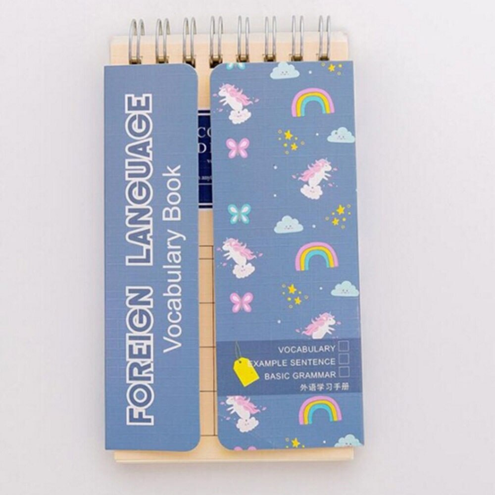 Cartoon Notepad Portable Foreign Language Learning... – Grandado