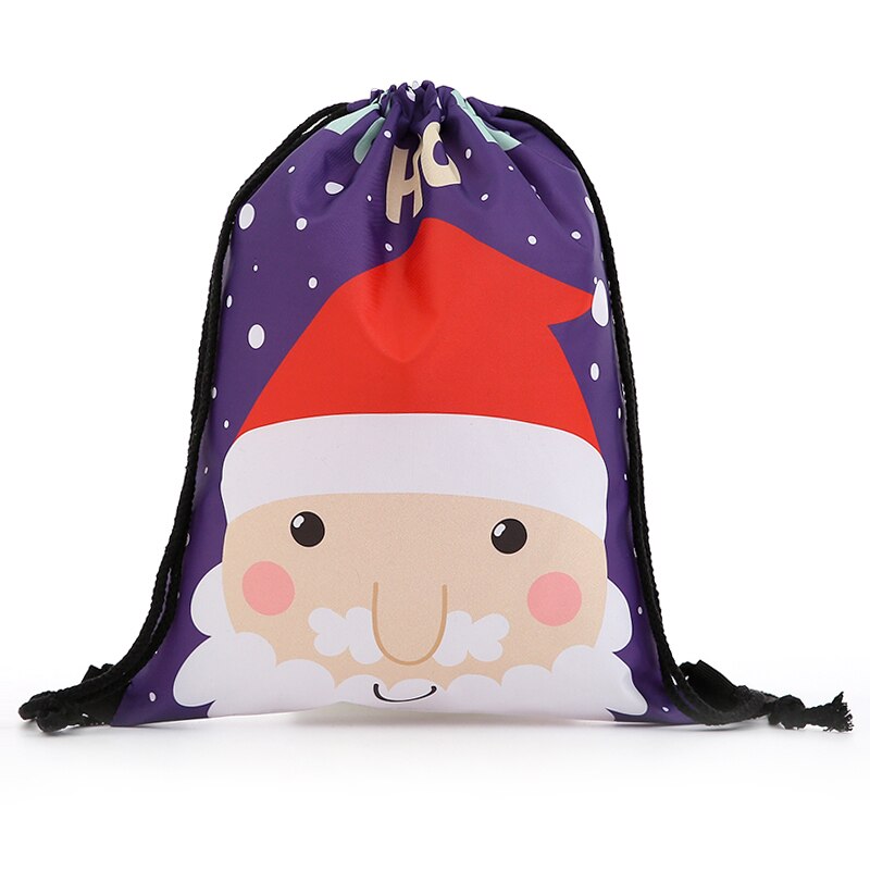 backpack bags Women mini drawstring Christmas Back... – Grandado