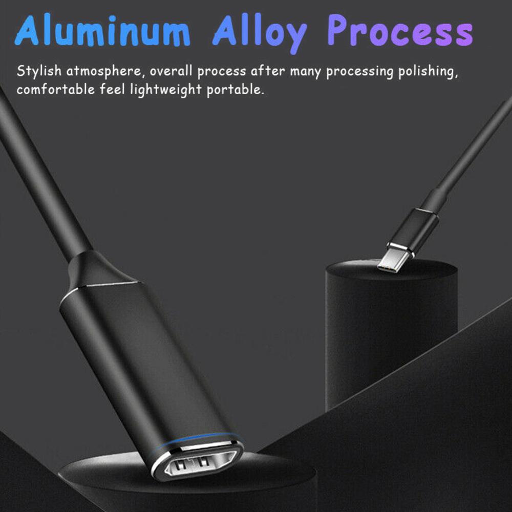 Alloyseed USB-C Hub Type-C Naar Hdmi Hd Tv Adapter... – Vicedeal