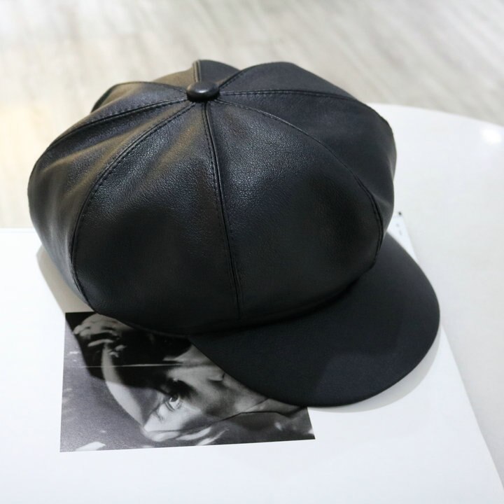 Caluriri Pu Achthoekige Hoed Newsboy Hoed Vrouweli... – LovingPrices