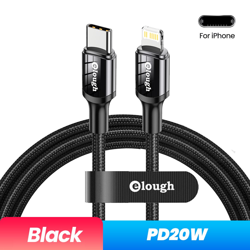 Elough 20W Pd Usb Type C Kabel Voor Iphone 13 12 P... – Grandado