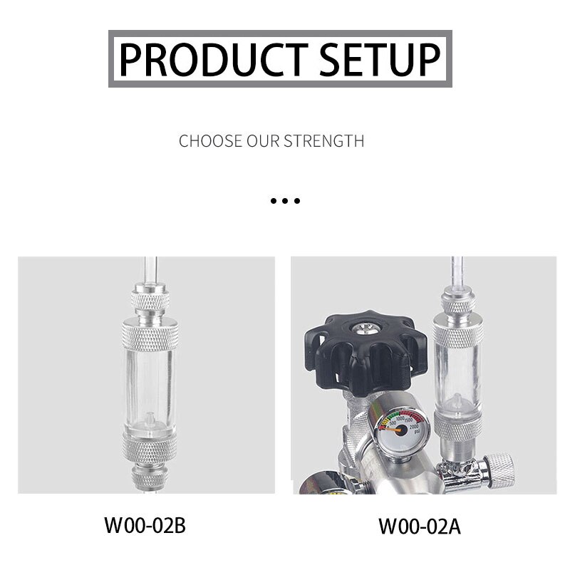 Aquarium CO2 regulator counter aluminum alloy sing... – Vicedeal