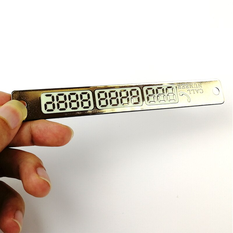 Temporary Car Parking Card Sticker Telephone Numbe... – Vicedeal
