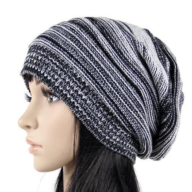 Men And Women Hat Mixed Color Cotton Striped Hip H... – Grandado