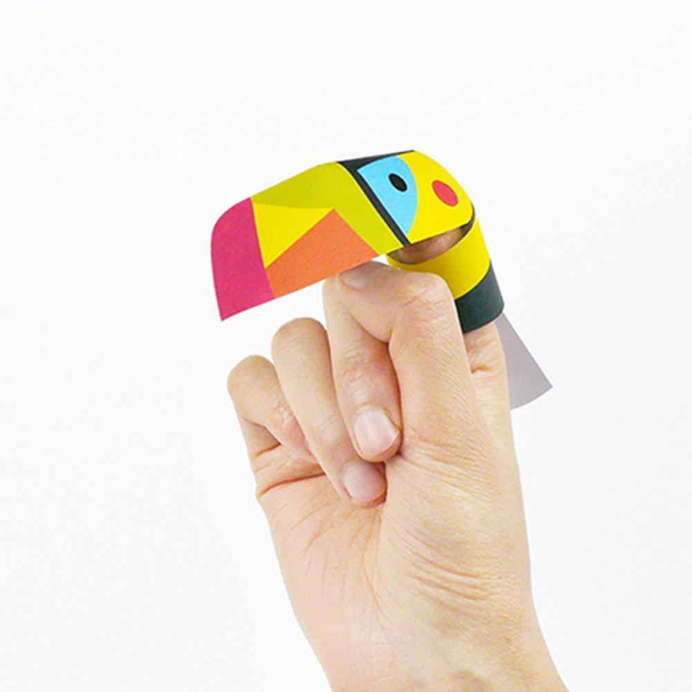 DIY Handmade Birds Papercraft Models Toy Cartoon F... – Grandado