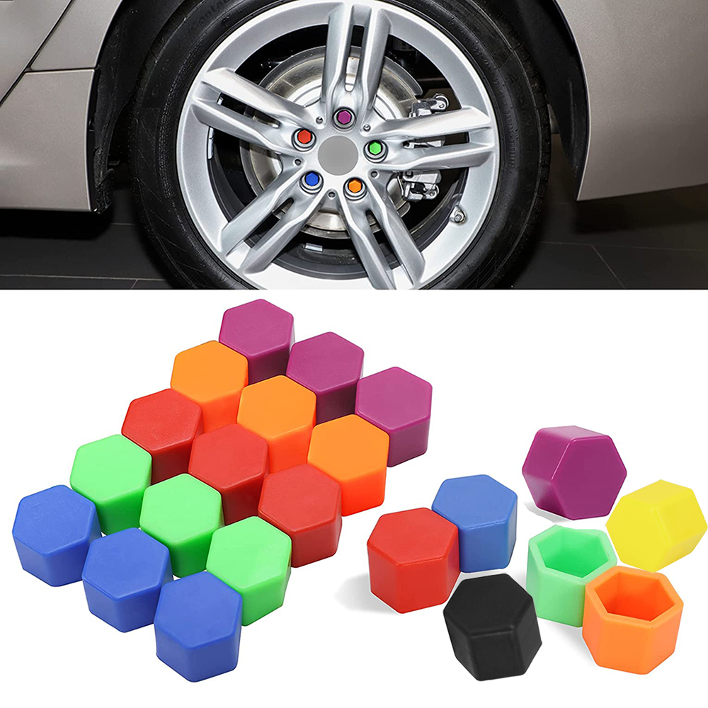 20 kpl 17mm 19mm 21mm mustat auton renkaiden kanne... – Vicedeal