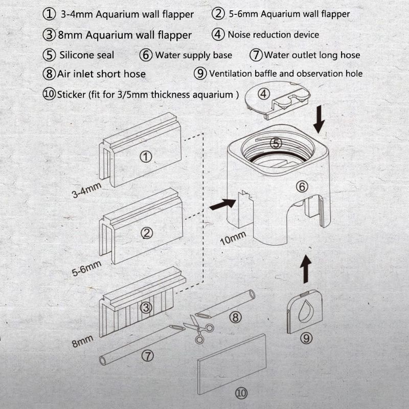 Aquarium Auto Water Filler Fish Tank Add Water Dev... – Grandado