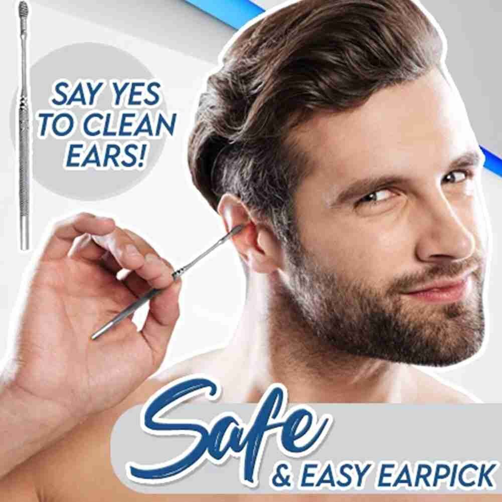 Safe Steel Ear Wax Remove Kit Ear Pick Cleaning To... – Vicedeal