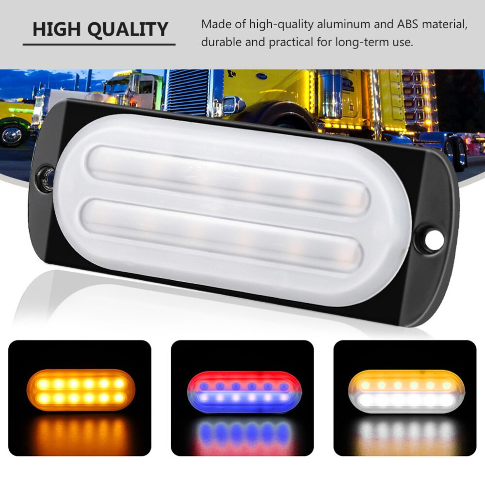 1Pc Car Light Fine Novel Chic Durable Warning Ligh... – Grandado