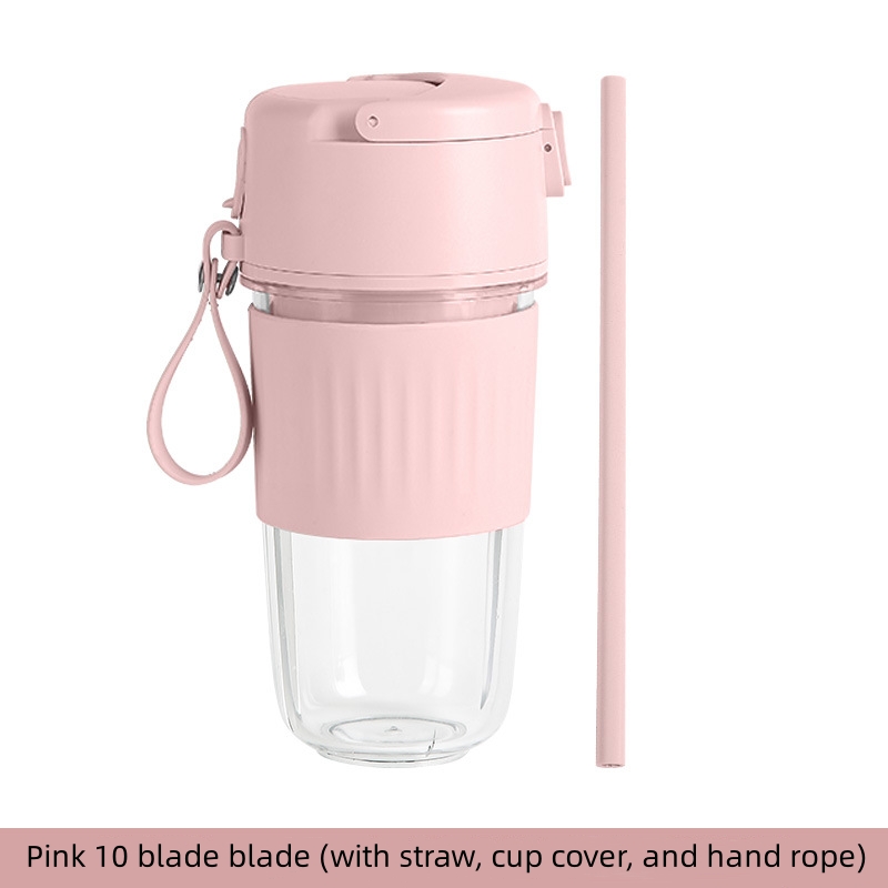 Electric Mini Portable Blender with Straw Fruit Mi... – Grandado