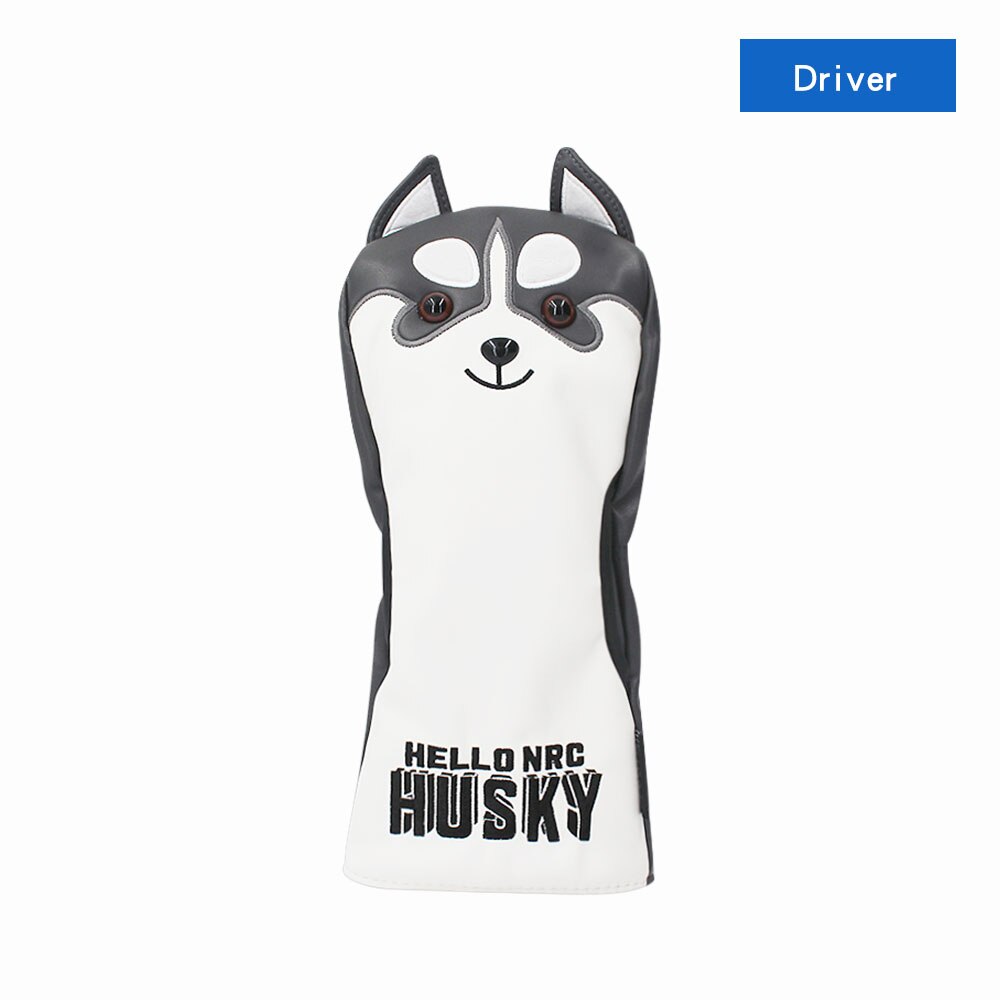 Golf Headcover Cute Husky Golf Club Head Cover for... – Vicedeal