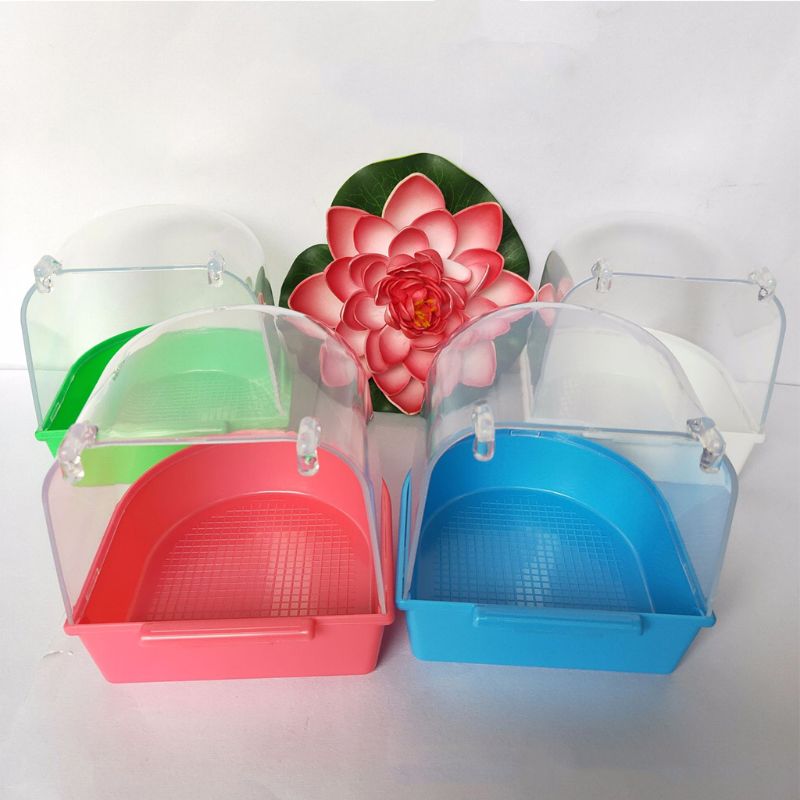 Plastic Hanging Bathtub High Transparent Bird Bath... – Vicedeal