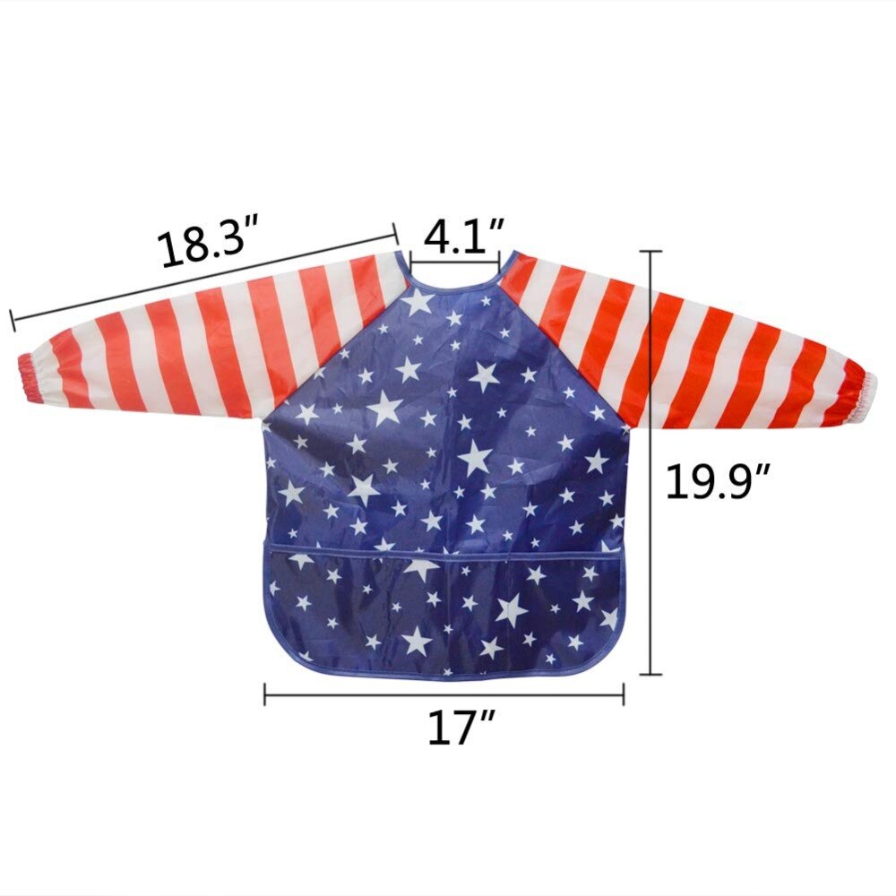 Waterproof Art Smock, Toddler Art Apron, Long Slee... – Grandado