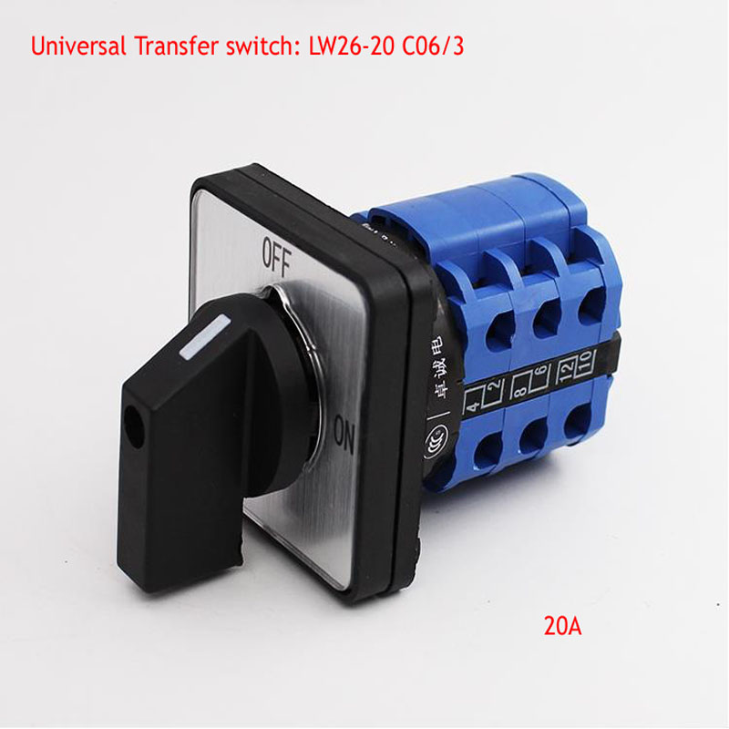 Universal Transfer Switch LW26-20 C06 3 Two-speed ... – Grandado