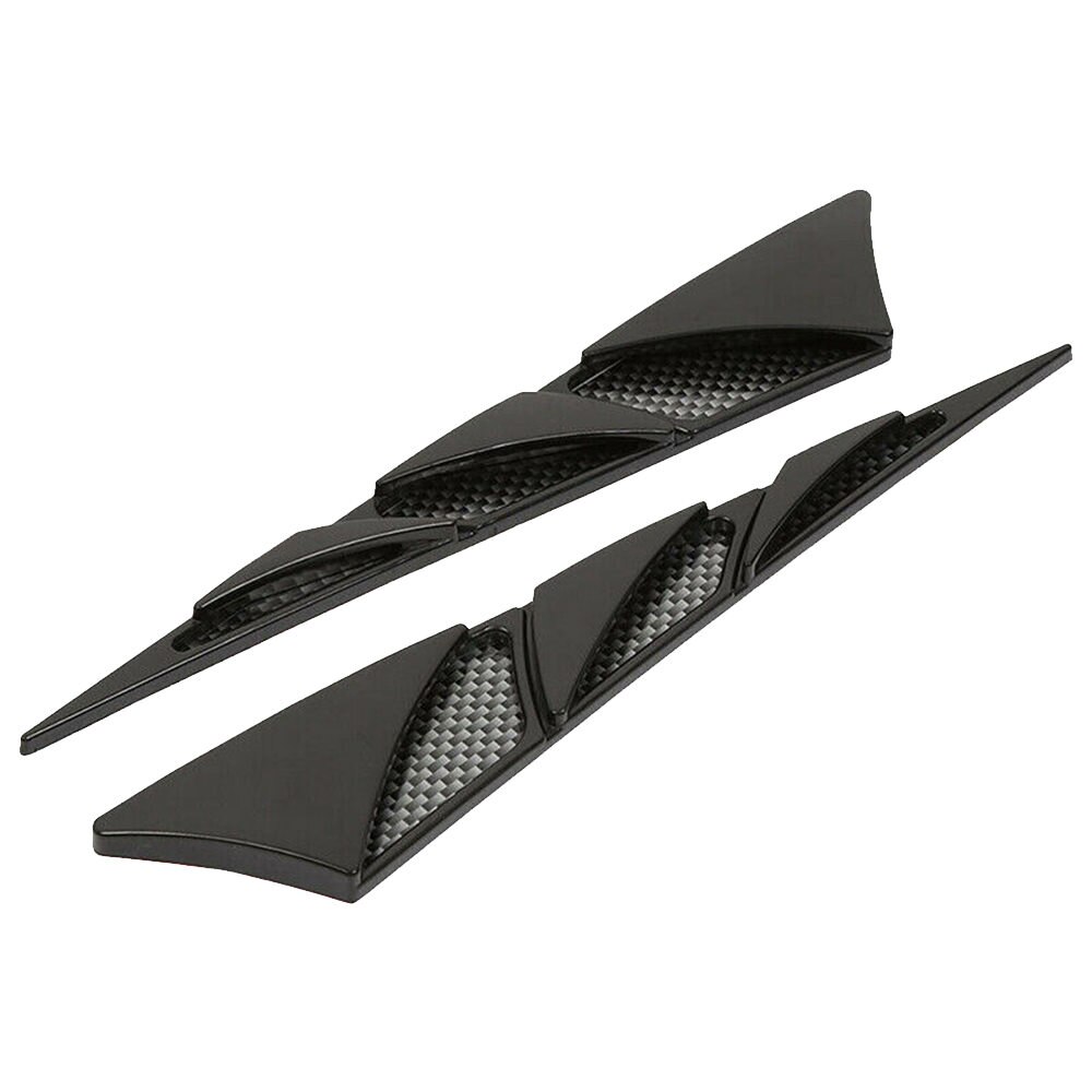 1 Pair ABS Universal Car Simulation Hood Vent Deco... – Vicedeal