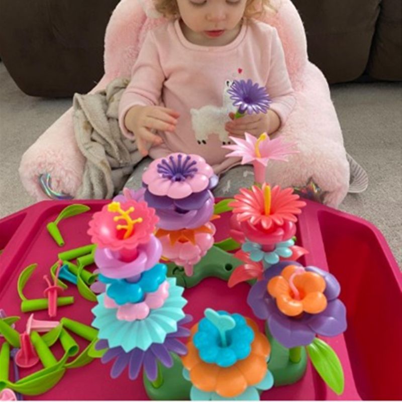Flower Garden Building Toys - Build a Bouquet Flor... – Grandado
