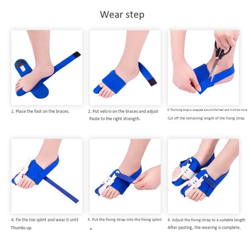 1 Pair Hallux Valgus Big Bone Toe Bunion Splint Co... – Vicedeal