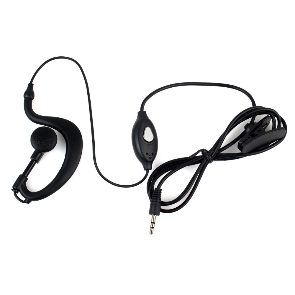 1 Pin 2.5mm Jack PTT MIC Headset for Walkie Talkie... – Grandado