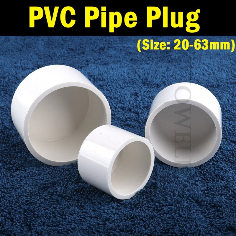 1~10Pcs Size 20~63mm PVC Pipe End Plug Connector G... – Grandado