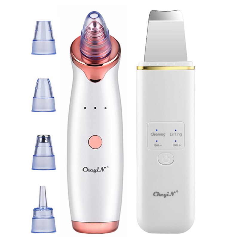 Ultrasonic Ion Skin Scrubber Cleaner Face Lift Pee... – Vicedeal