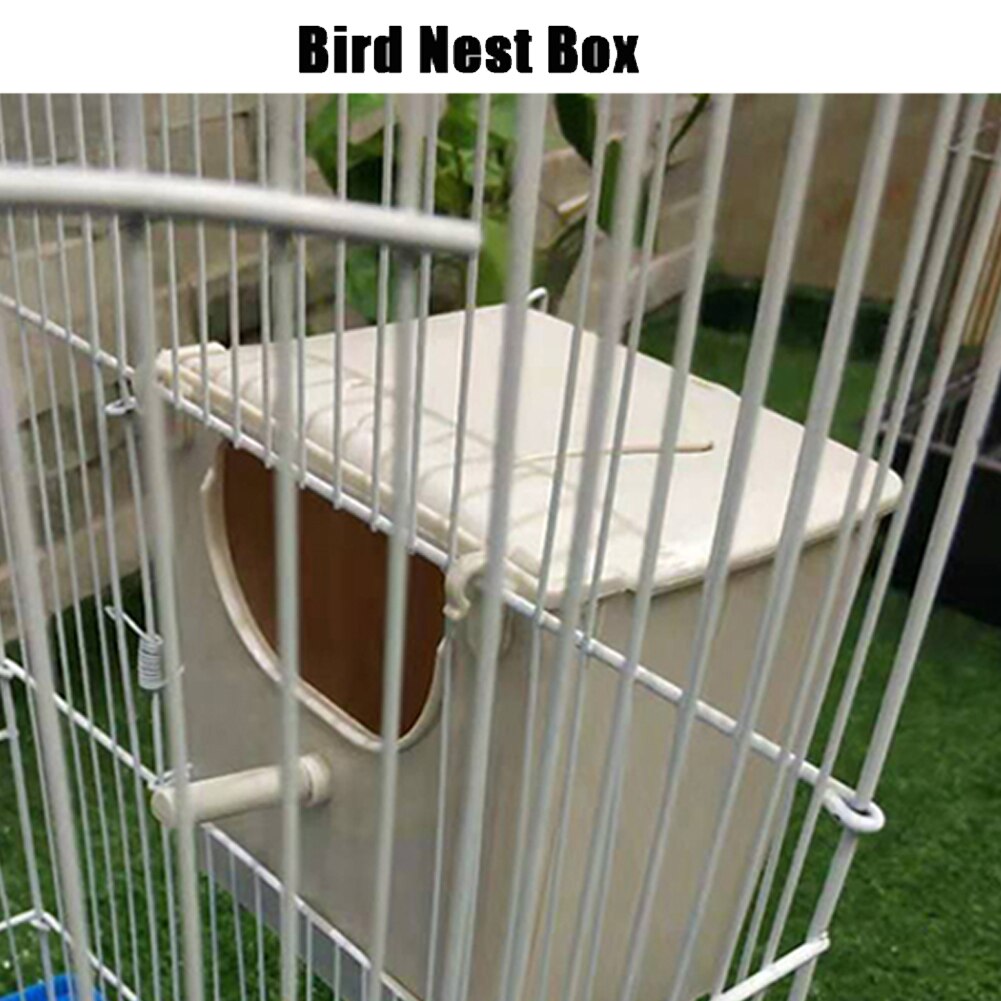 Bird Nest Box Bird's Nest Breeding Bird Cage Mount... – Grandado