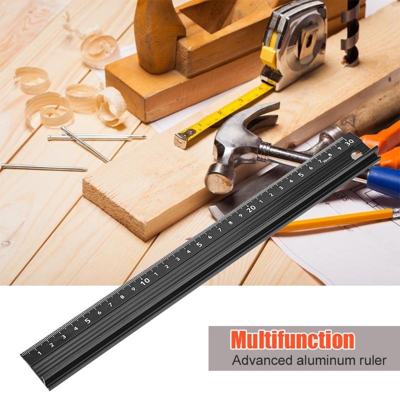 Woodworking Ruler Multi-functional Aluminum Alloy ... – Grandado