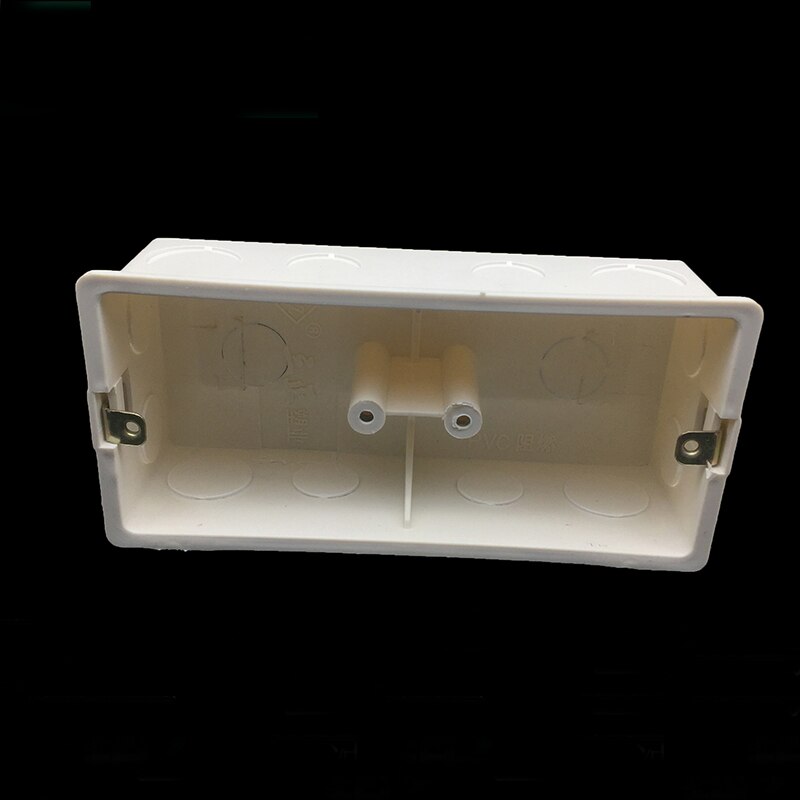 Type 86 PVC Flame Retardant 2-Gang Junction Dark B... – Grandado