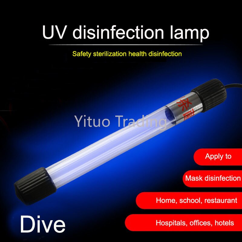 Ultraviolet Lamp Germicidal Lamp Small Portable Ho... – Grandado
