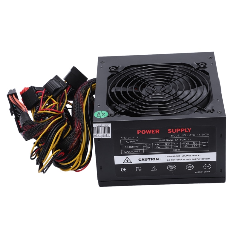 170-260V Max 600W Voeding Psu Pfc Stille Ventilato... – Grandado