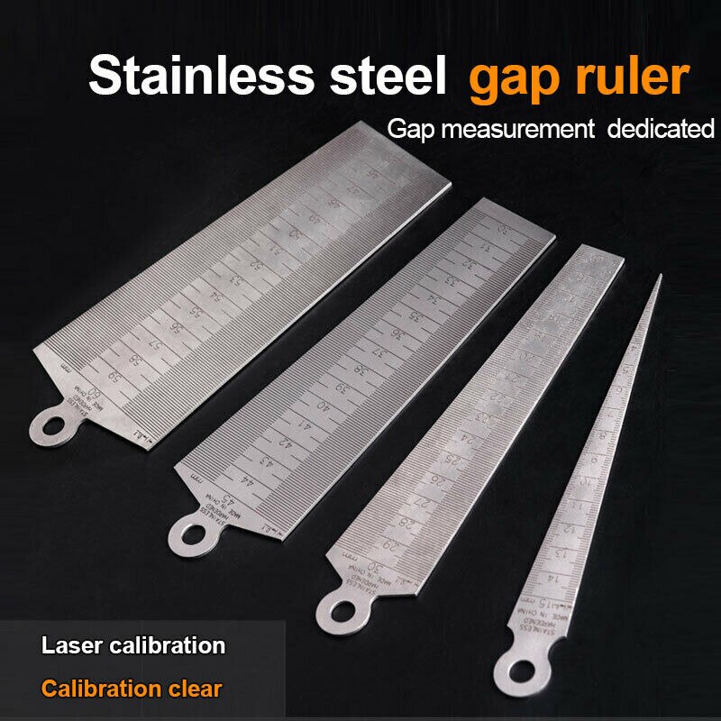 4PCS Wedge Feeler spaceHole Taper Gauge Stainless ... – Grandado