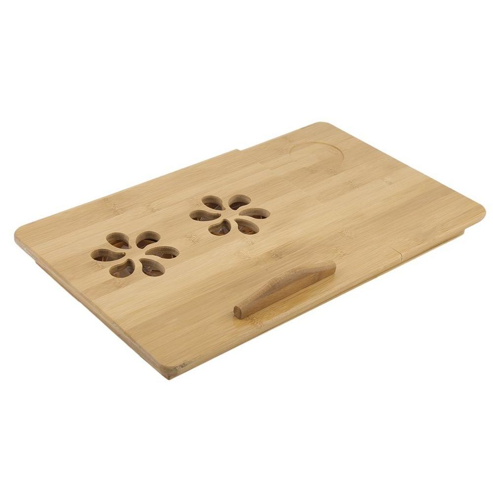 Classical Portable Adjustable Folding Bamboo Lapto... – Grandado