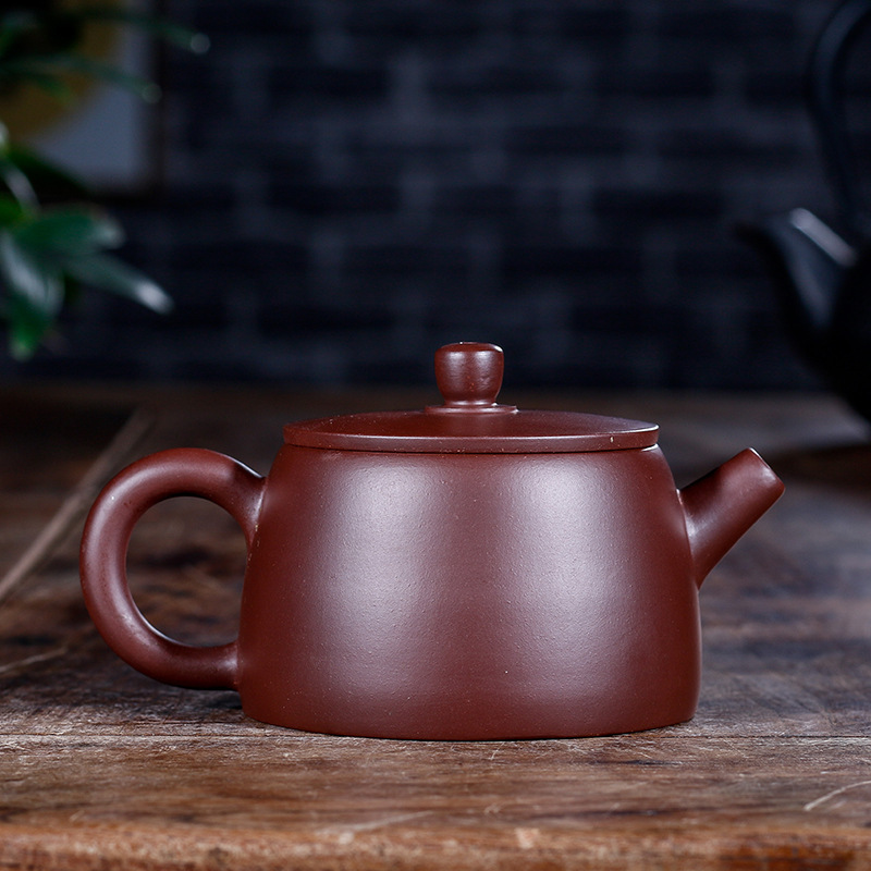 Well Yixing Dark-red Enameled Pottery Teapot Zizhu... – Grandado