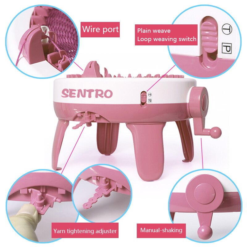 Diy Hand Breien Rondbreimachine 40 Naald Breien Ma... – Grandado