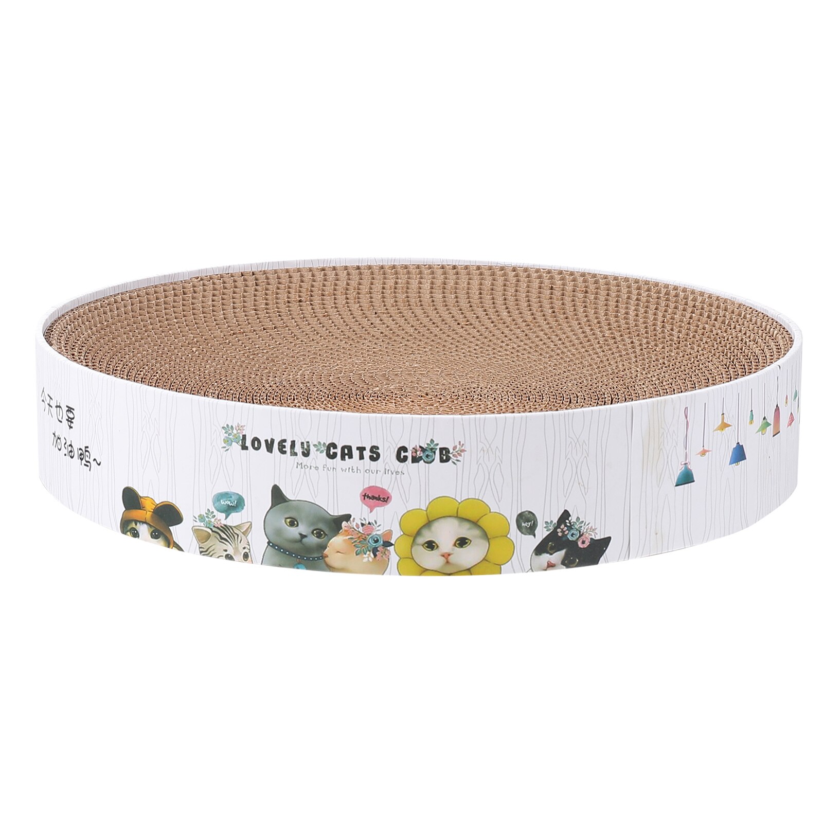 Cat Scratch Board Cat Plaything Corrugated Paper B... – Grandado